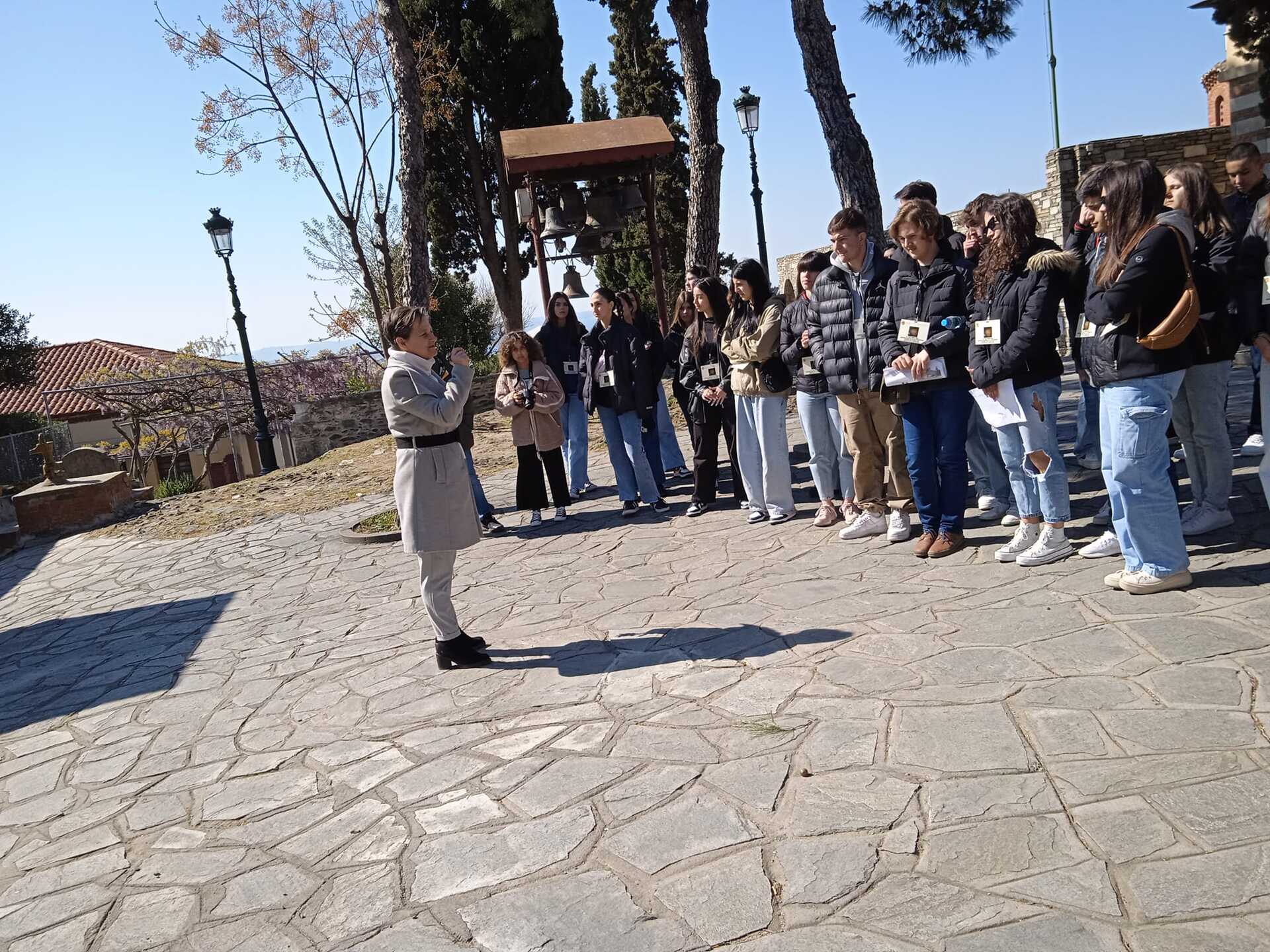 Το 1ο ΓΕΛ Νάουσας στο Πατριαρχικό Ίδρυμα Πατερικών Μελετών