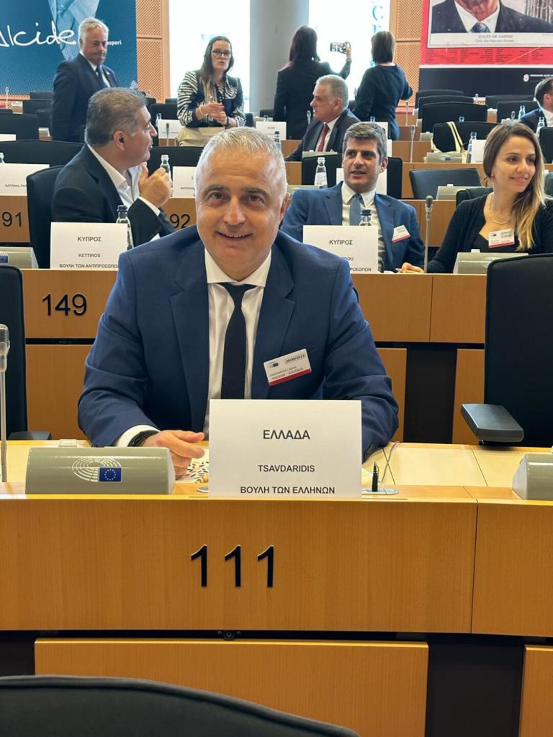 O ΛΑΖ. ΤΣΑΒΔΑΡΙΔΗΣ ΣΤΙΣ ΒΡΥΞΕΛΛΕΣ ΓΙΑ ΤΟΝ ΠΟΛΥΕΤΗ ΠΡΟΓΡΑΜΜΑΤΙΣΜΟ ΤΗΣ ...