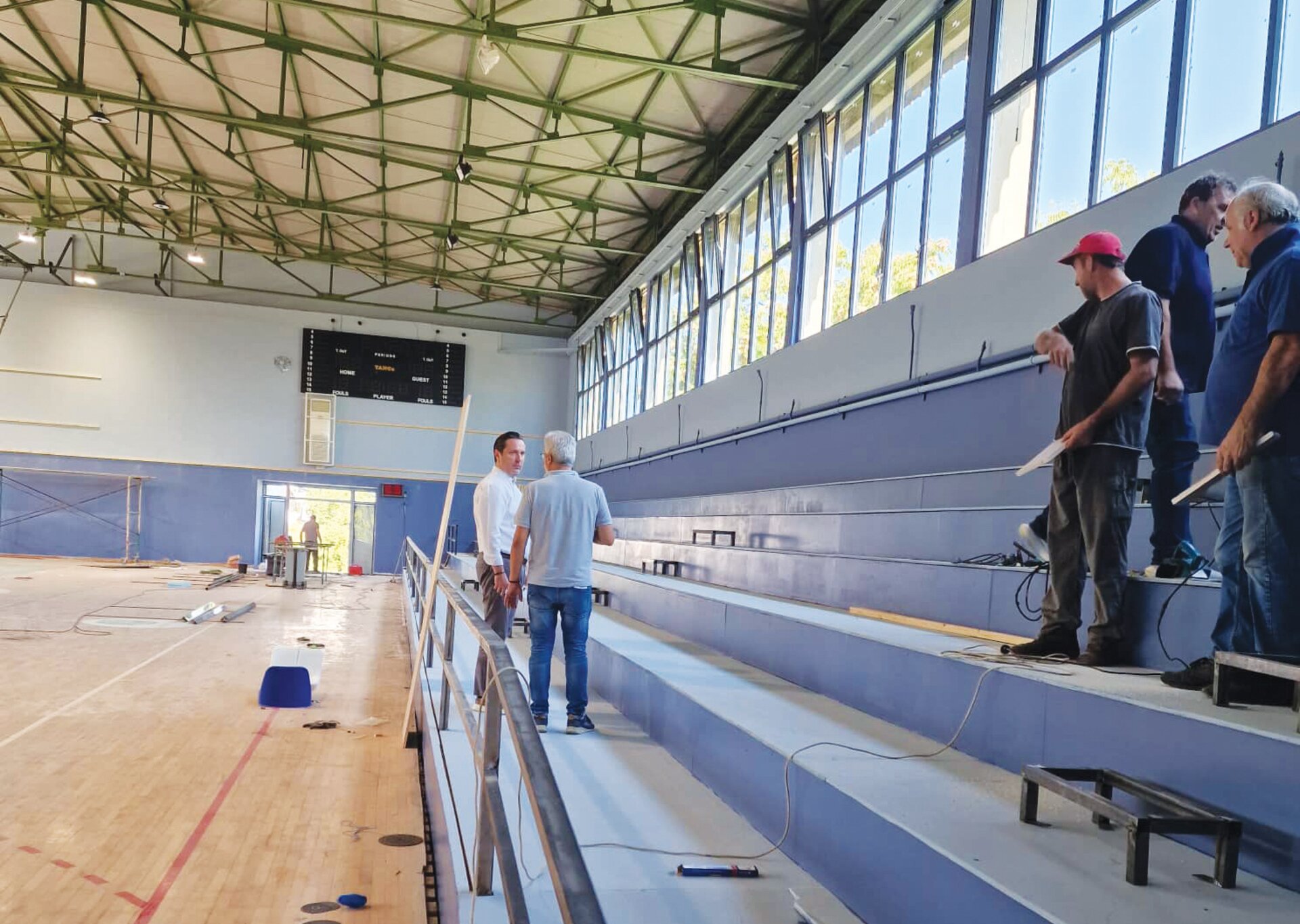 Στο τελικό στάδιο οι εργασίες αναβάθμισης στους εσωτερικούς χώρους του ...