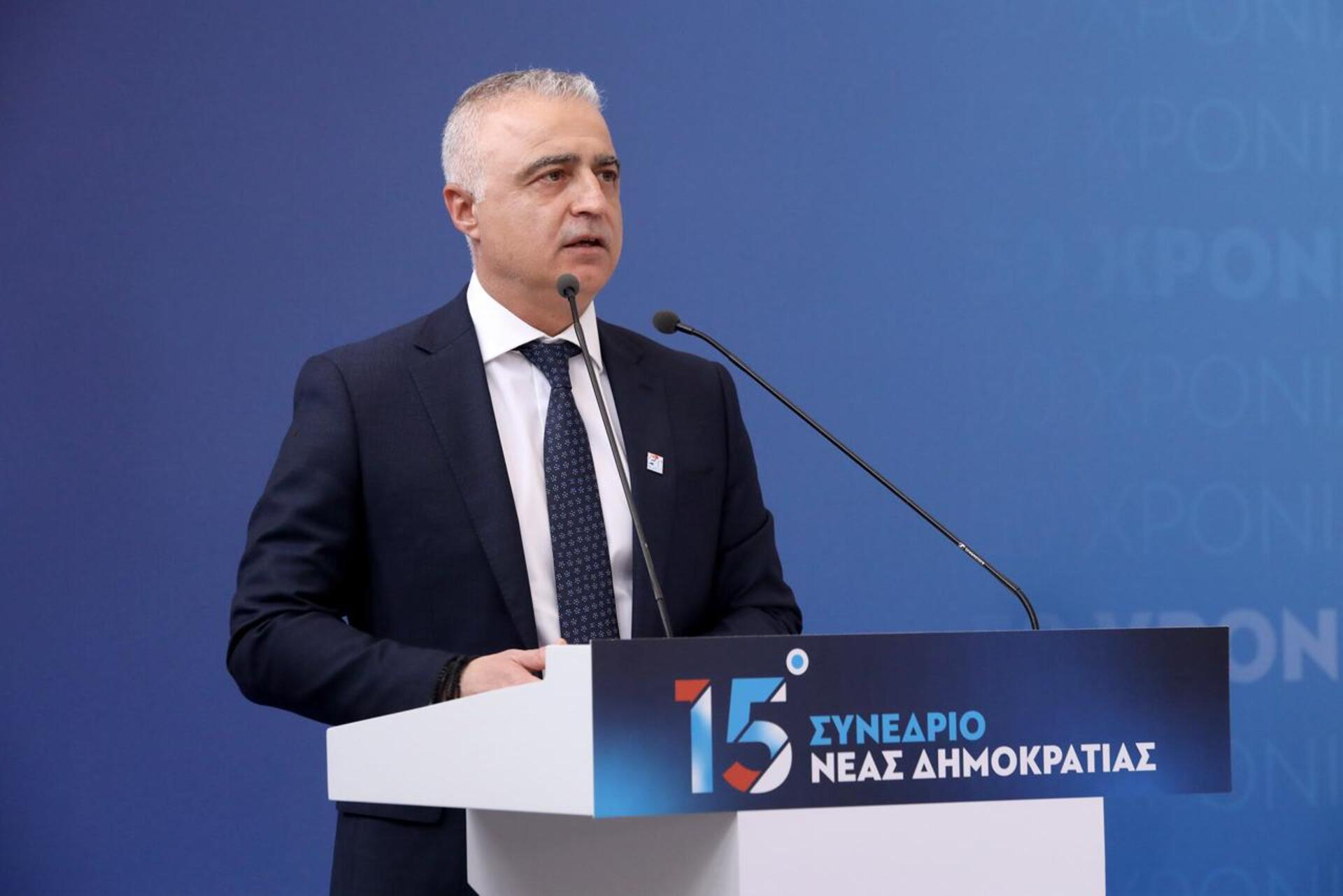 ΤΟΠΟΘΕΤΗΣΗ ΛΑΖΑΡΟΥ ΤΣΑΒΔΑΡΙΔΗ ΣΤΟ 15ο ΣΥΝΕΔΡΙΟ ΝΔ 2024